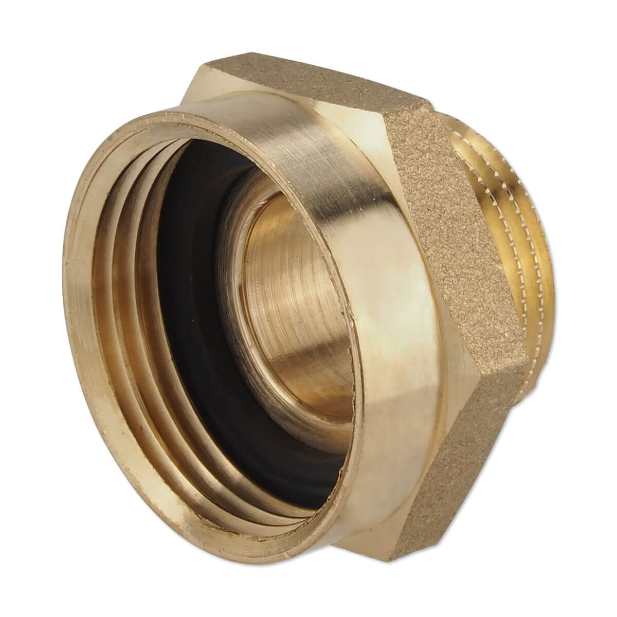 Messing Gewindefitting-Reduzierung 1'' IG x 3/4'' AG (Rohrsysteme) | heima24.de